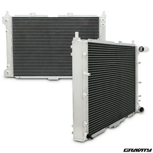 40mm ALLOY TWIN CORE RACE RADIATOR RAD FOR ALFA ROMEO 156 1.8 2.0 2.5 ...