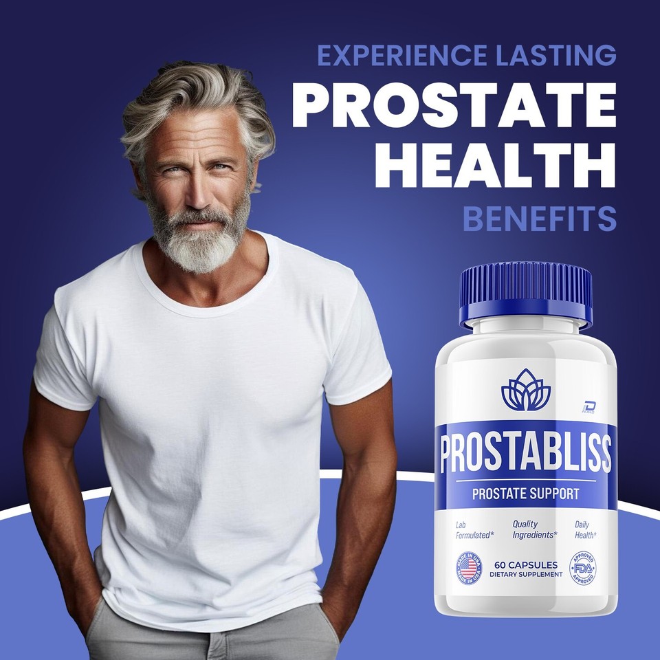 (2 Pack) Prostabliss Supplement for Men – Prosta Bliss Pills Bladder ...