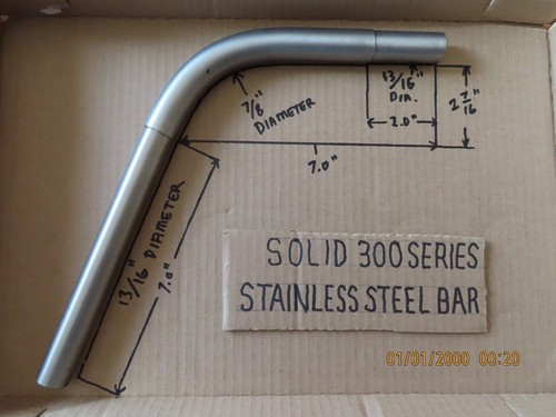 laid back seat post for schwinn 13/16 " dia upper and lower made in USA ...