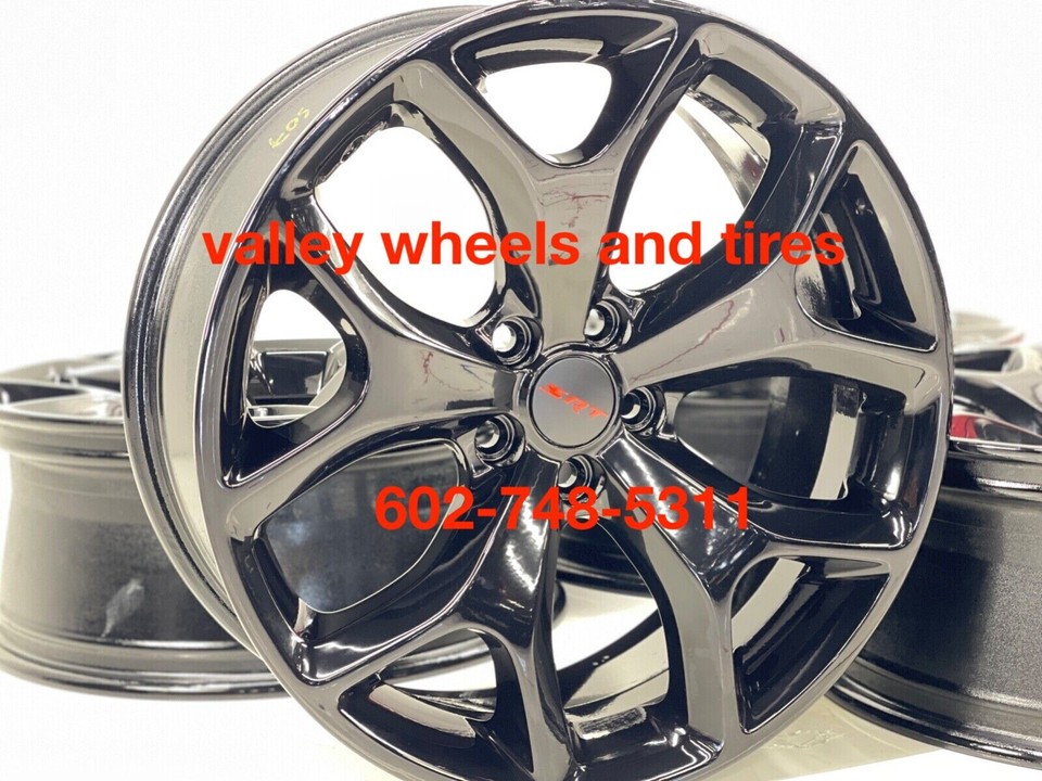 20" Dodge Charger Wheels OEM Challenger Rims Chrysler 300 Gloss Black ...