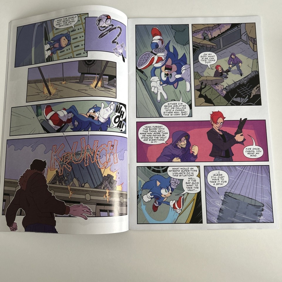 MAR 2022 SONIC THE HEDGEHOG 2 IDW MOVIE PRE-QUILL COMIC BOOK VGC ONE ...