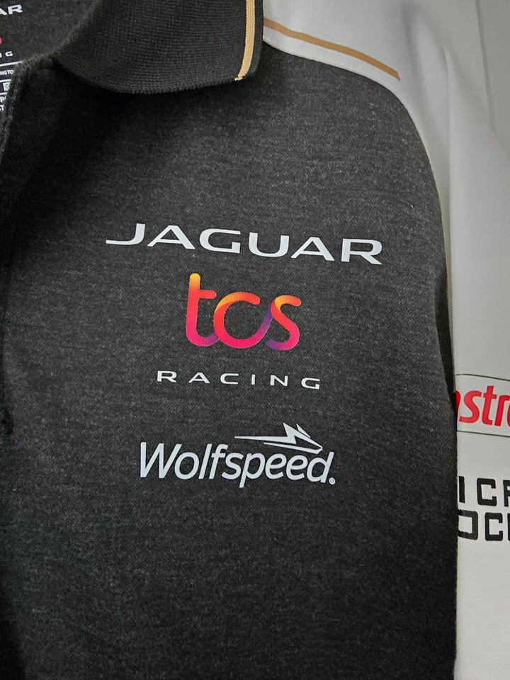 Jaguar TCS Racing Team Formula E Technical Official Polo | eBay