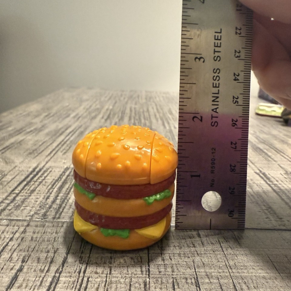 MCDONALD’S BIG MAC ROBOT TRANSFORMER 1987 VINTAGE HAPPY MEAL TOY | eBay