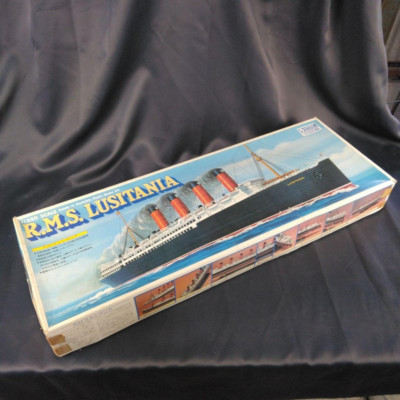 RMS Lusitania 350 Model Kit 1/350 Scale Plastic Model Unassembled | eBay