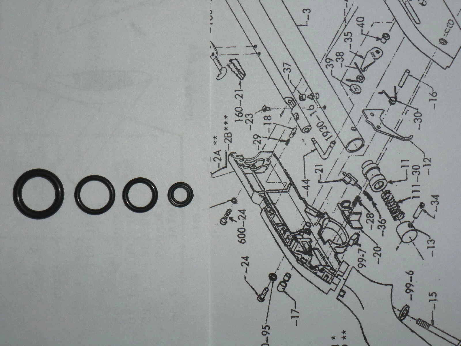 Купить Ибей | Crosman 760 Rifle (pre 1977) Seal Reseal Kit + Exploded ...