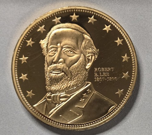 ROBERT E. LEE COMMAND COMMEMORATIVE COIN PROOF RETAIL VALUE $89.95 | eBay