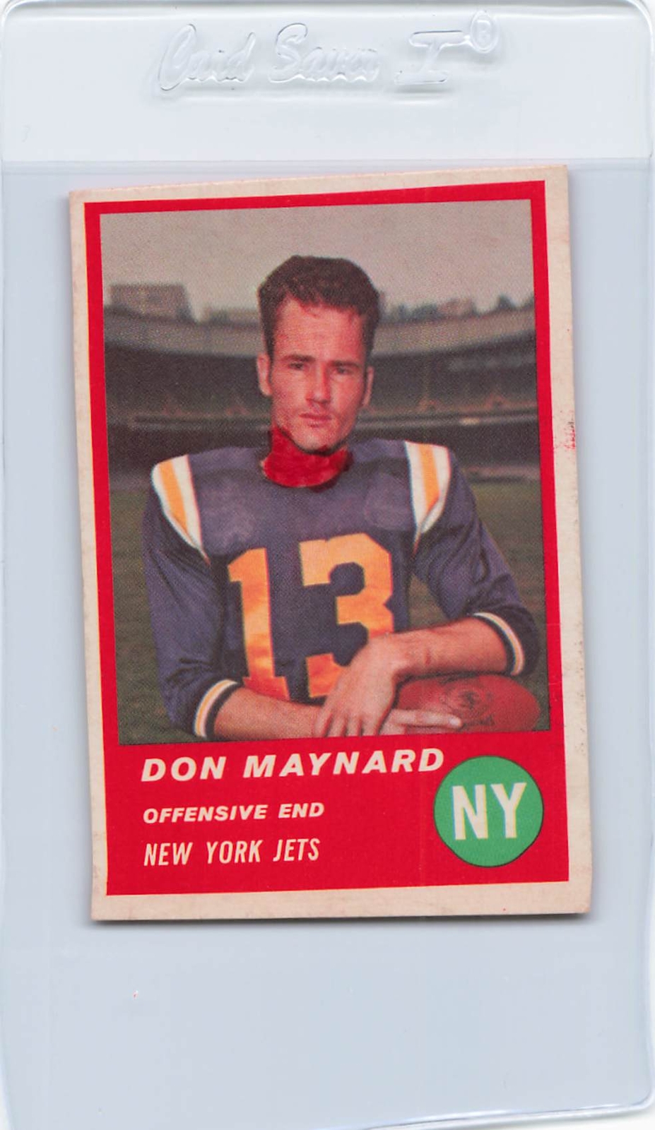 1963 Fleer #15 Don Maynard Jets EX/MT *DA-A8208 | eBay