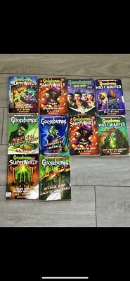 Goosebumps Lot 10 Paperback Books Kids Slappy Most Wanted R.L. Stine | eBay
