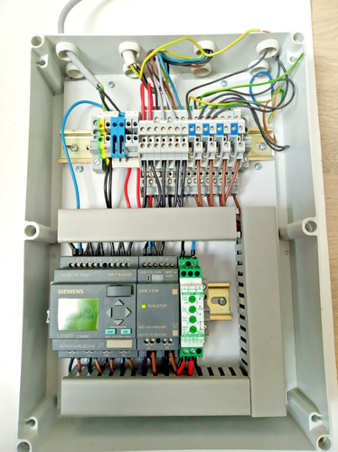Siemens logo 230 RC with Schalke light relay . | eBay