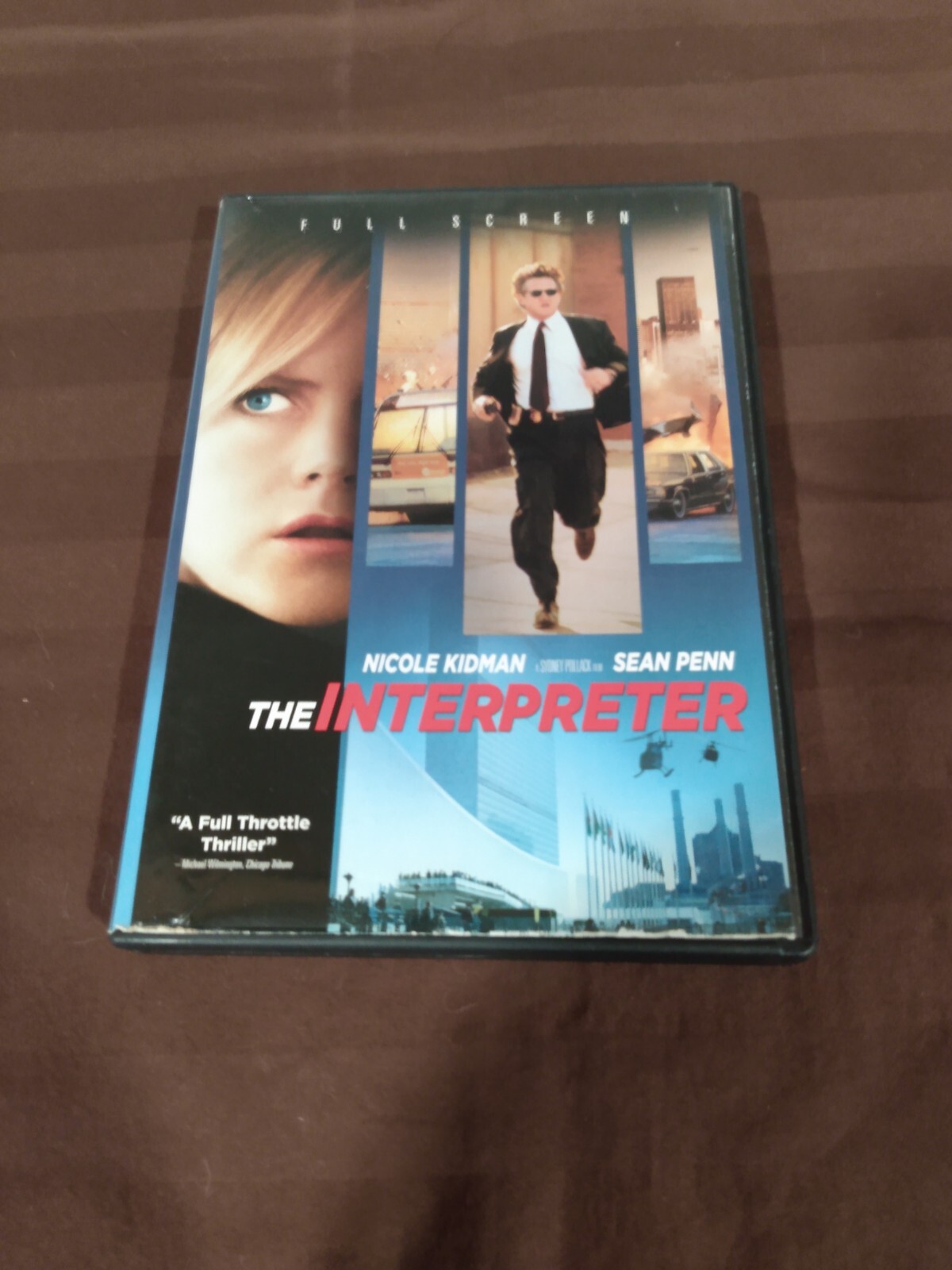 The Interpreter (DVD, 2005, Full Frame) NICOLE KIDMAN SEAN PENN ...