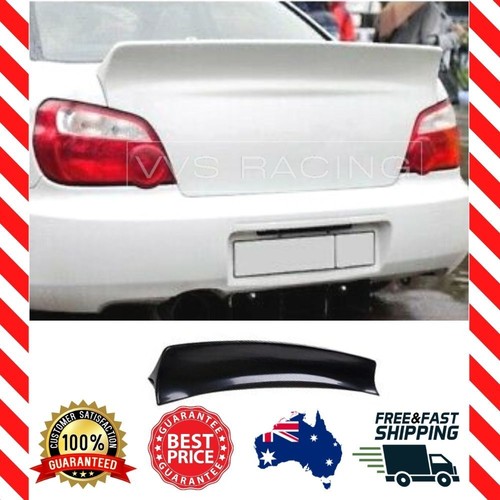 Rear Trunk Boot Spoiler Wing Duck Lip Fits: Subaru Impreza WRX STI (01 ...