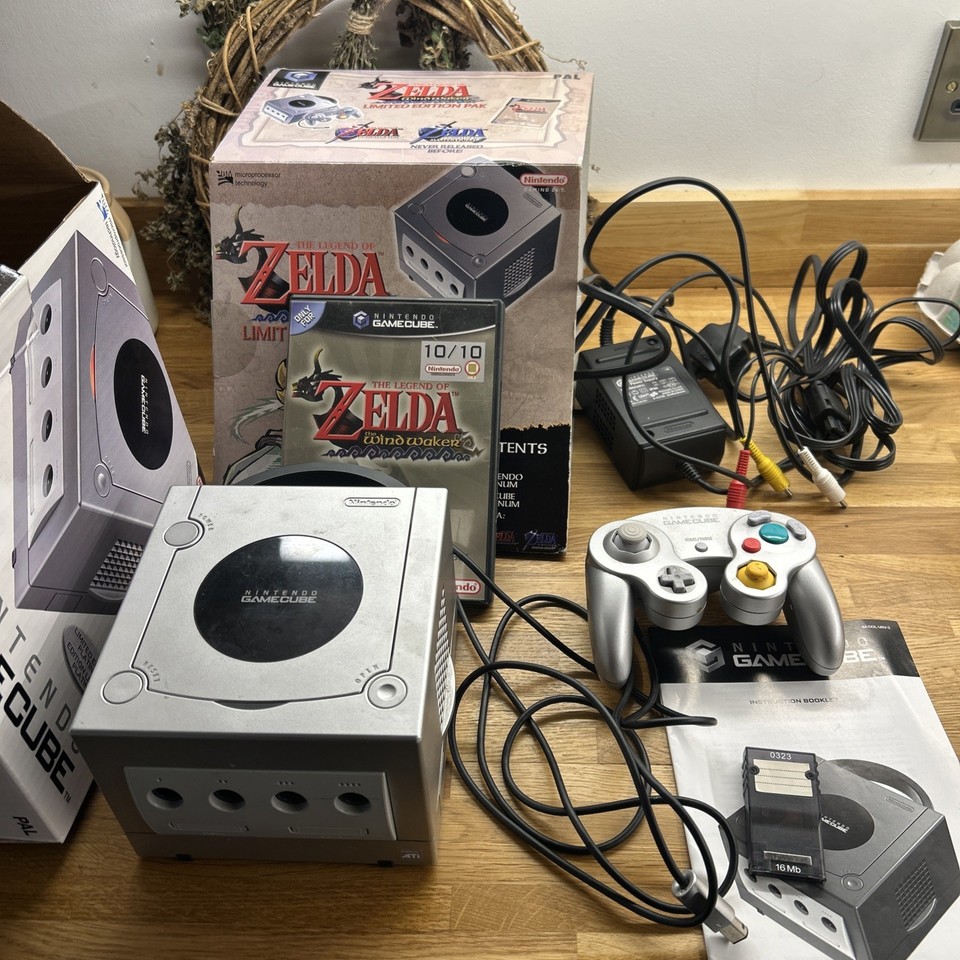 Nintendo Gamecube -The Legend of Zelda, The Wind Waker Limited Edition ...