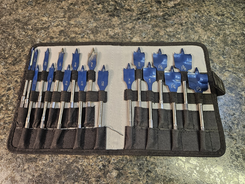 18 Piece Bosch Daredevil Spade Bit Set in Case #905 READ READ | eBay