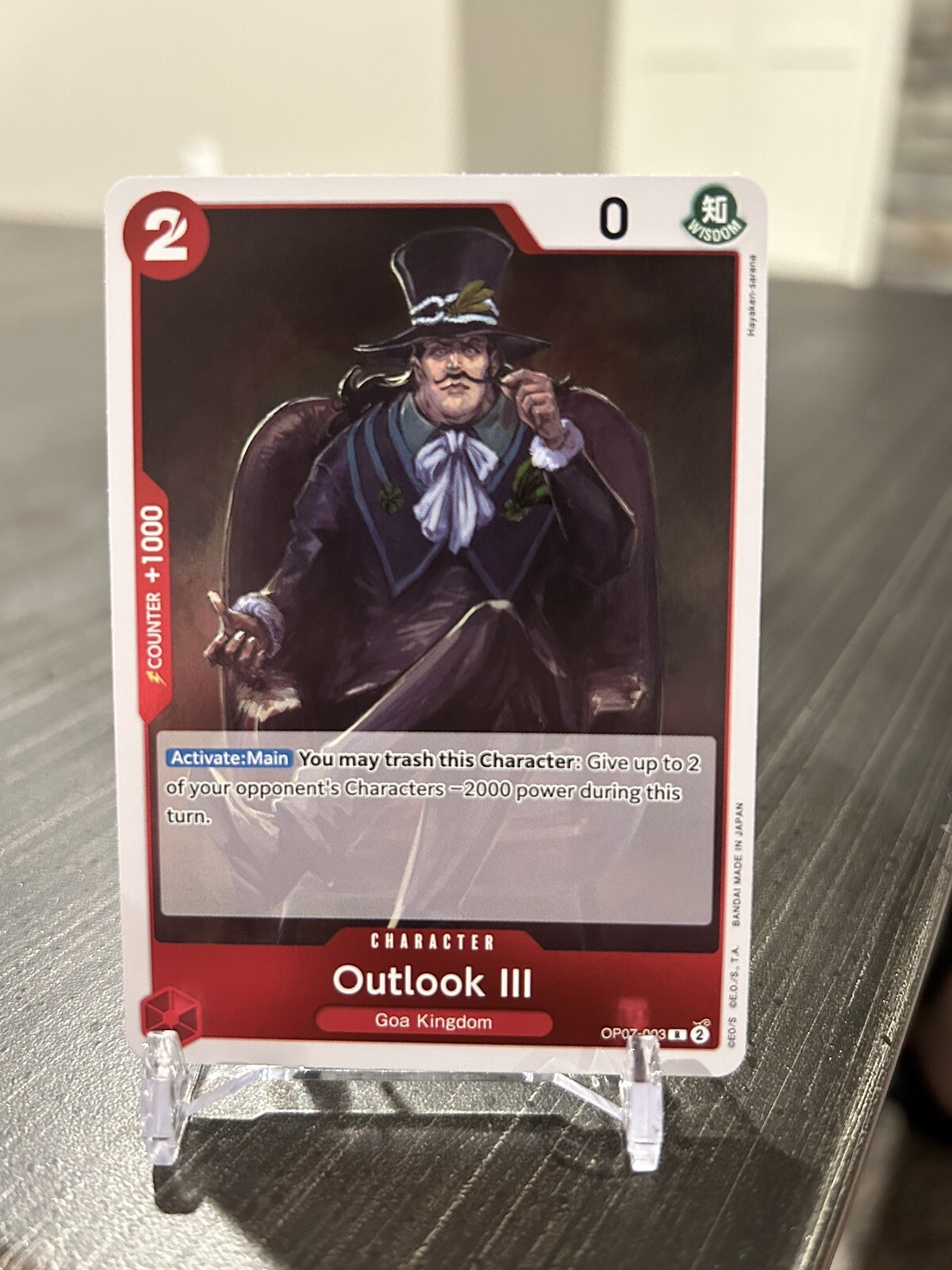 ONE PIECE Card Outlook III OP07-003 R 500 Years in the Future English ...
