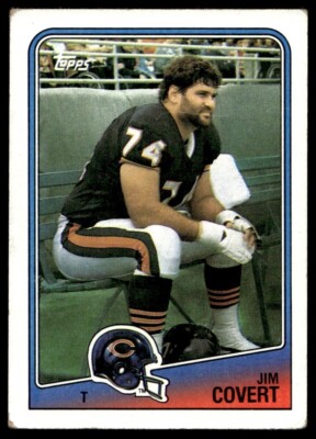 1988 Topps Jim Covert G68 Chicago Bears #76 | eBay