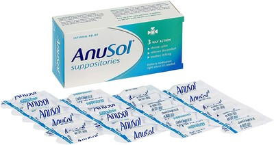 Anusol Suppositories for Hemorrhoids Treatment - Pack of 24 5010123729011 | eBay UK