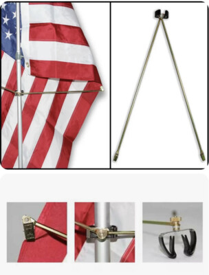 Flag Spreaders for Indoor Flag Pole For Displaying of Flag | eBay