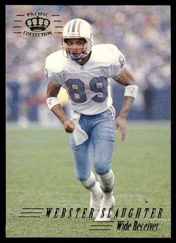 1994 Pacific Webster Slaughter Houston Oilers #72 | eBay