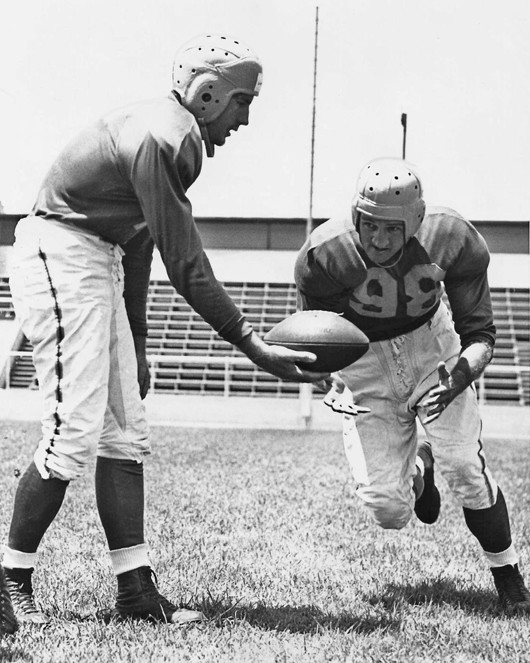 Los Angeles Rams BOB WATERFIELD & TOM HARMON Glossy 8x10 Photo Print ...