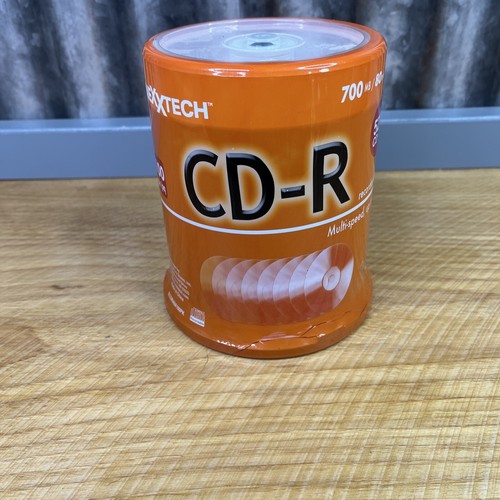 New 100-Pack NexxTech CD-R Recordable CD 52X 700 MB 80 Min Audio Data ...