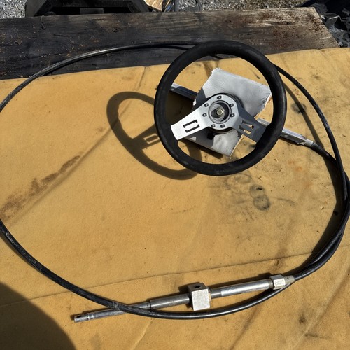 Teleflex Marine Boat Rack And Pinion Steering System with Morse 15ft ...