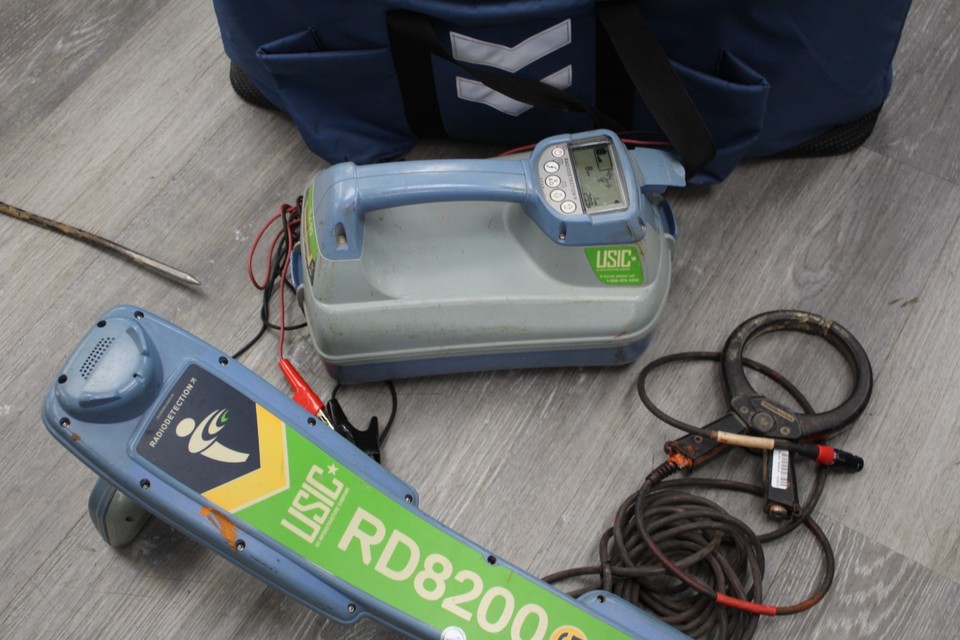 SPX RadioDetection RD8200G Cable Pipe Locator TX-10 Transmitter TX10 ...