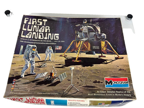 1979 Monogram 1/48 First Lunar Landing Apollo 11 Eagle Module #5503 | eBay