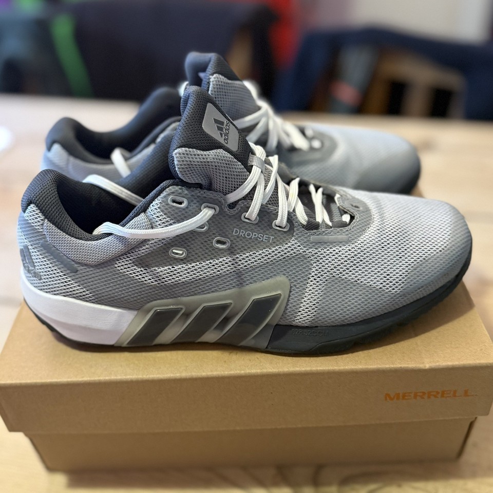 Adidas Drop Set Trainer Grey Men UK 11 | eBay UK