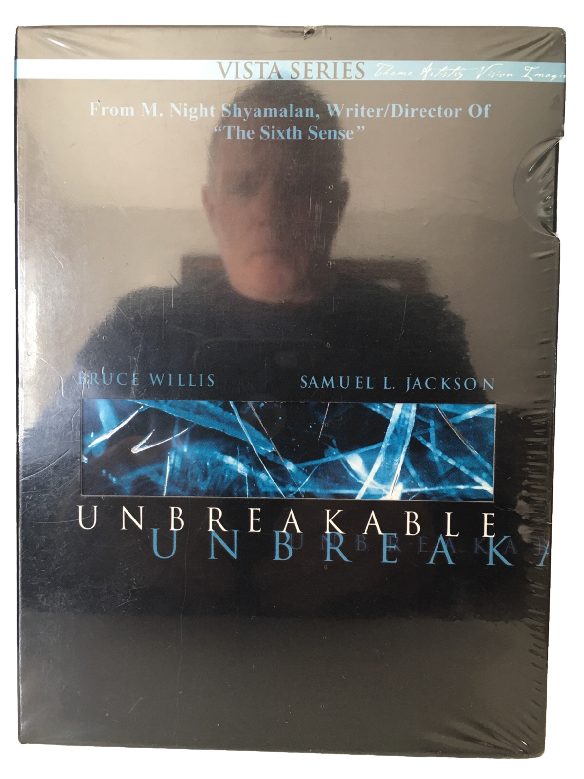 Unbreakable (DVD, 2001, 2-Disc Set, Vista Series) Watermark! THX! New ...