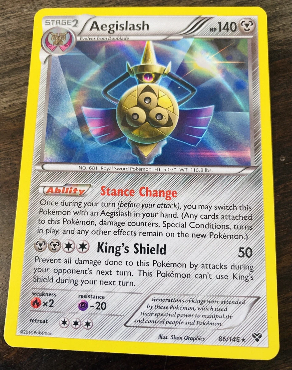 Mega Aegislash Card