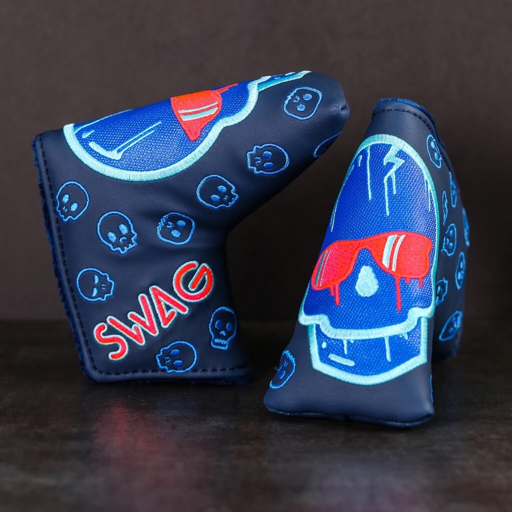 SWAG GOLF DGAP Public Enemy No 1 Dripping Skull Sealed Blade Putter ...