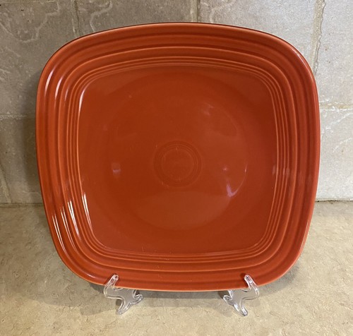 Fiesta Paprika Square Dinner Plate~Fiestaware~2010-2016 | eBay