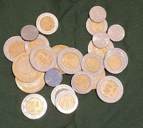 Mexican Coin Bulk Lot Pesos Centavos Aztec calendar USA SHIPPING | eBay