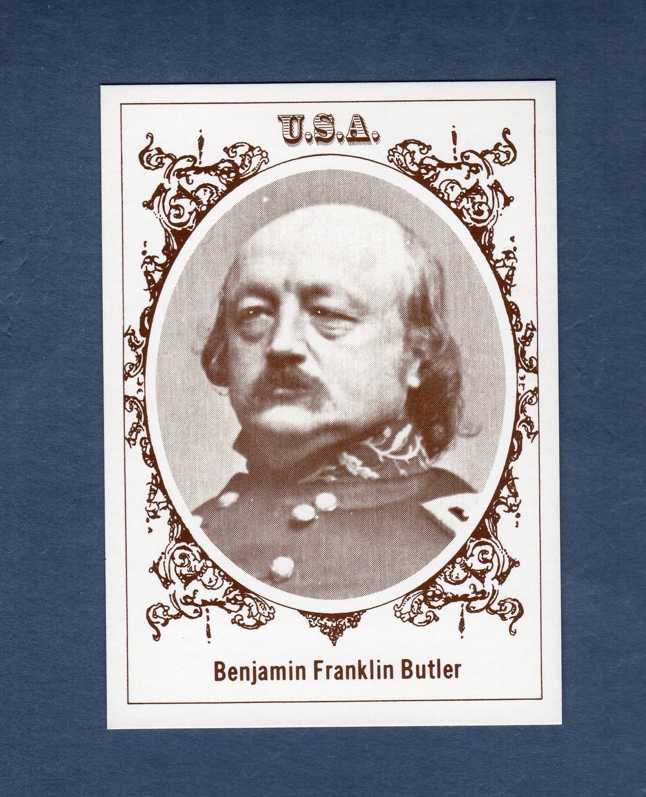 #31 MAJ. GEN. Benjamin Franklin Butler, USA ~ 1979 Famous Civil War ...