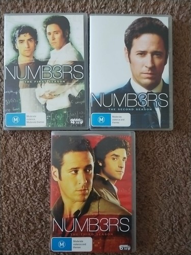 Numbers DVD seasons 1 2 3 | eBay