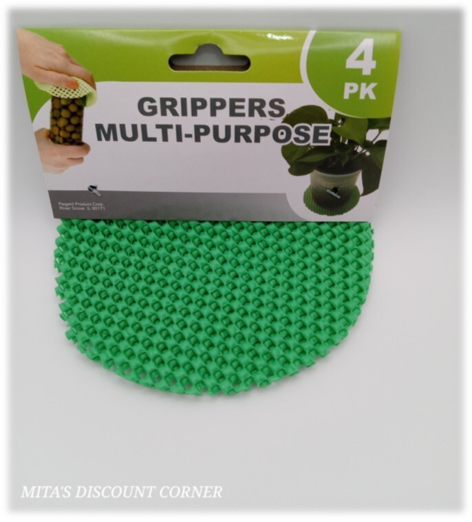 8 Pieces Rubber Gripper Pads Kitchen Tool -2 pk- Will ship 2 colors ...