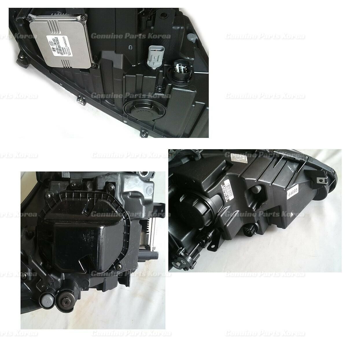 2013-2015 Hyundai Equus Genuine LED Head Lamp Head Light Assy LH RH ...