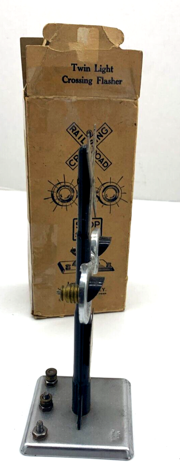 Louis Marx & Co. Twin Light Crossing Flasher w/ Box No. 423 | eBay