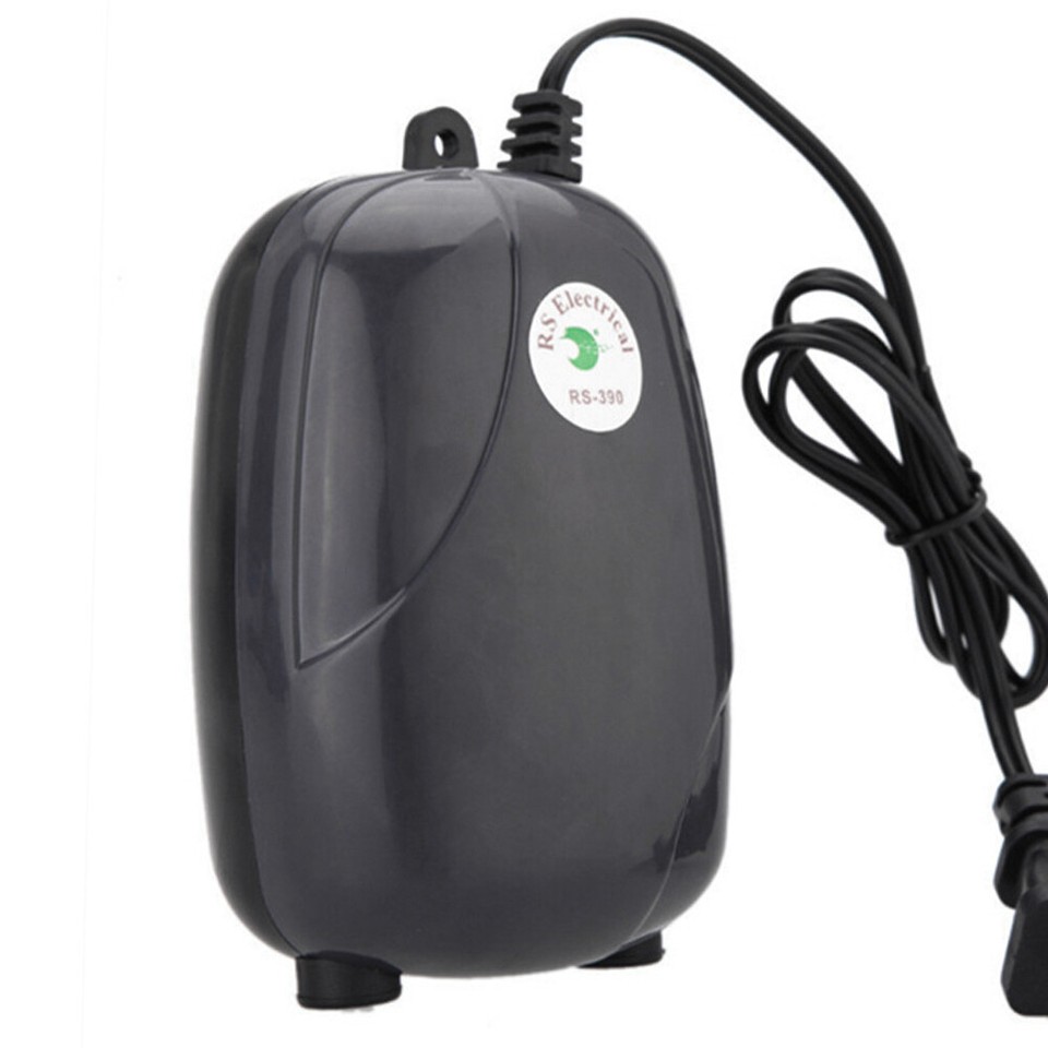 Oxygen Air Pump Aqua Fish Tank Aquarium Pond Bubble Disk Stone Aerator ...