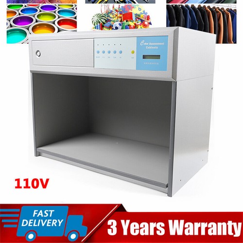 Color Matching Box Color Assessment Cabinet 4 Light Sources Light Box ...