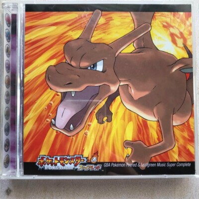Pokemon Music Soundtrack CD / FireRed & LeafGreen Music Super Complete ...
