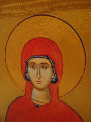 Saint Sarah Ag.Sarra ΑΓΙΑ ΣΑΡΡΑ Catholic & Eastern Orthodox Wooden Icon ...