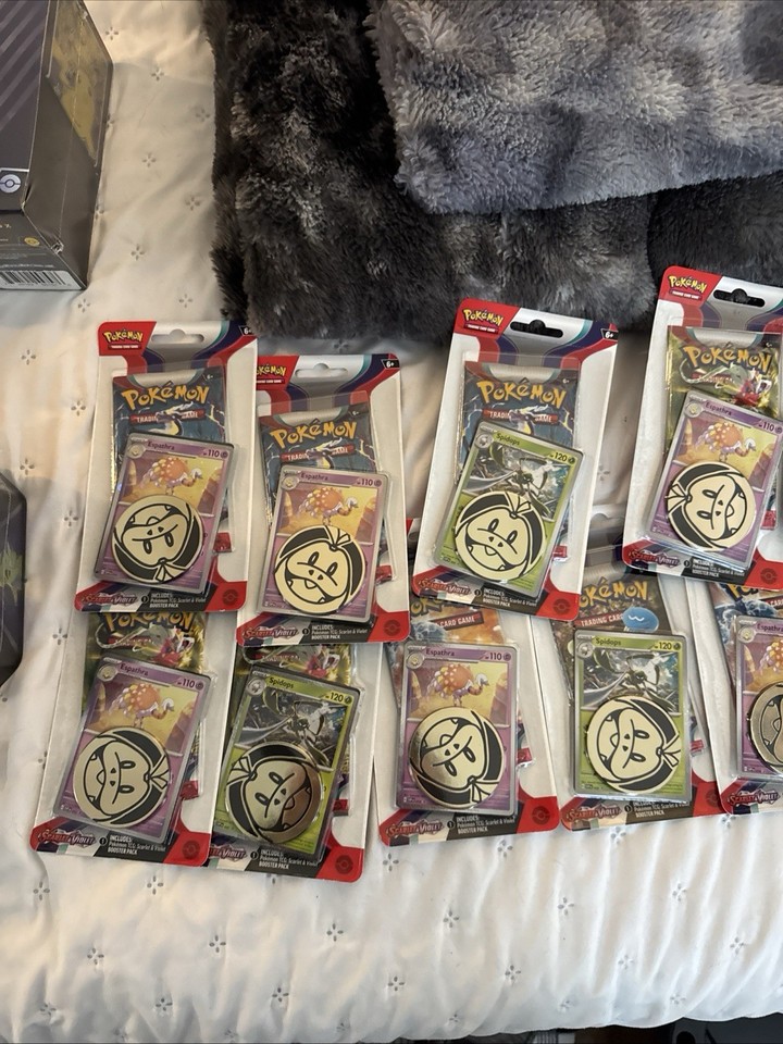 Pokemon Base Set Scarlet&Violet Booster Pack Lot Base , Paradox Rift ...