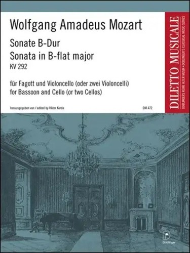 Sonate B-Dur Kv 292 | Wolfgang Amadeus Mozart | Buch | Doblinger Verlag ...
