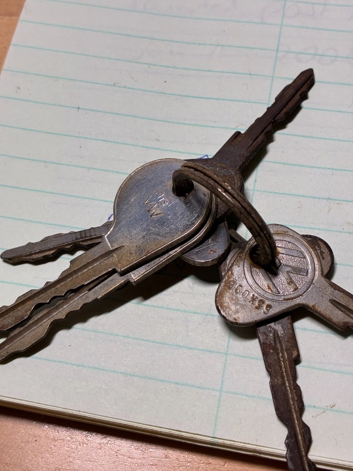 Lot of 6 Vintage VW Volkswagen Used Keys | eBay