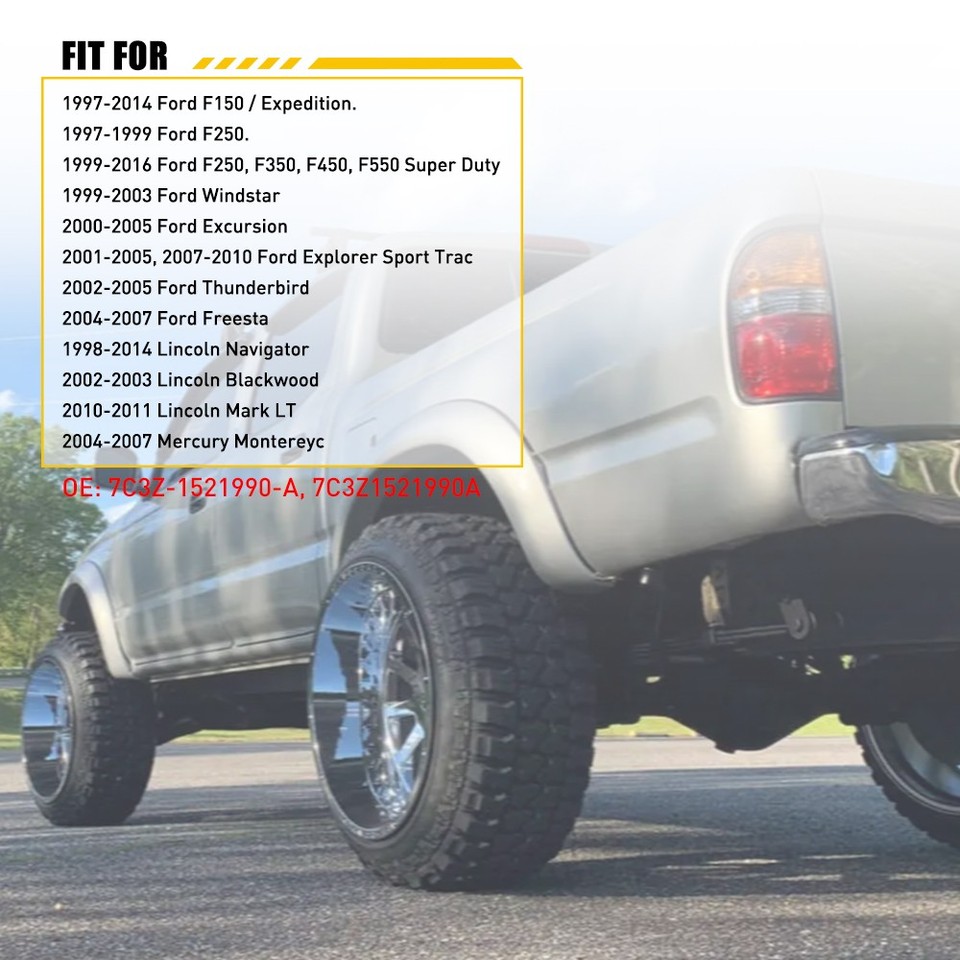 2SET Door Lock Cylinder & Keys Fits For Ford Expedition Excursion ...