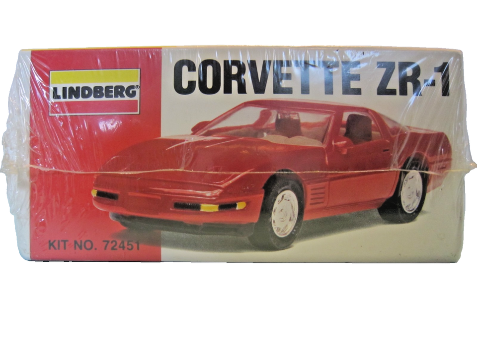 VTG. 1991 LINDBERG 1:32 SCALE " 1995 CHEVROLET CORVETTE ZR-1 " MODEL ...