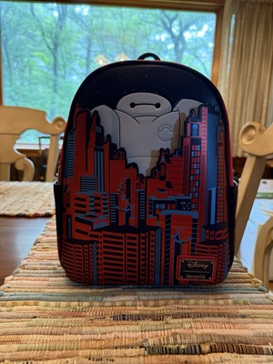 Disney Baymax City Scene Mini Backpack | eBay