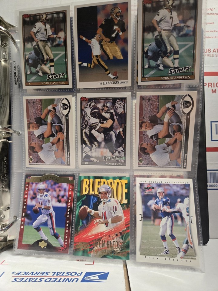 Modern & Vintage NFL Stars & Hall of Famers Binder Lot ~ 1980s–2020s ...