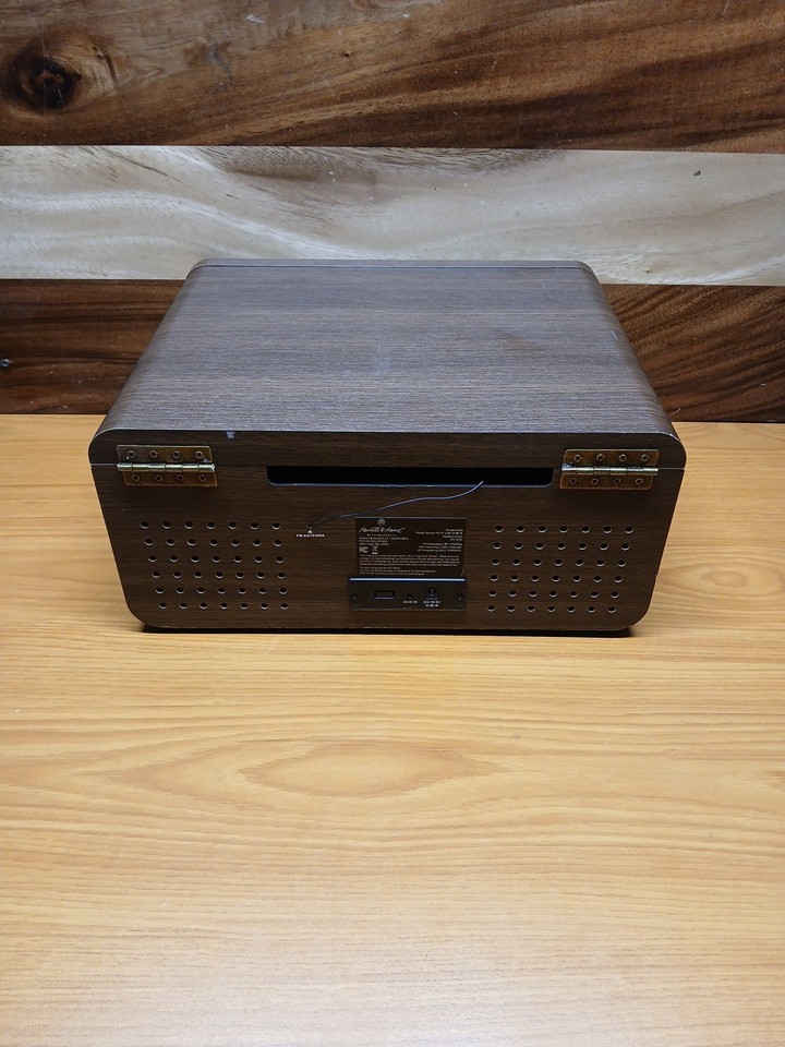 Hearth & Hand Magnolia Wood Grain Finish Radio Cassette Record Player ...